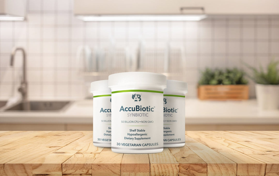 AccuBiotic® Synbiotic | Once Daily Probiotic + Prebiotic